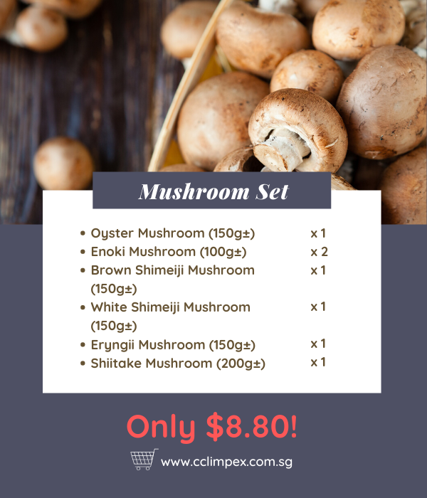 mushroom-menu | Vegetable Wholesaler | CCL IMPEX