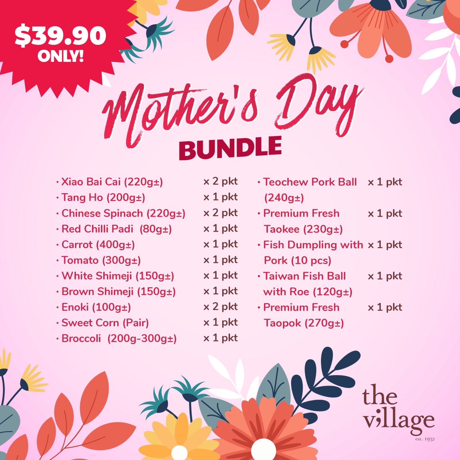 mother day bundle | Vegetable Wholesaler | CCL IMPEX